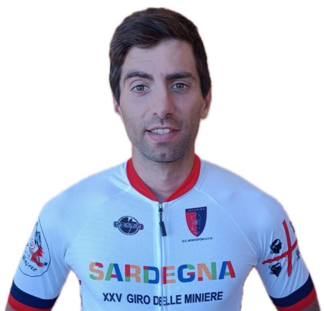 Andrea Di Renzo al comando del Giro delle Miniere 2024 - HG Cycling Team